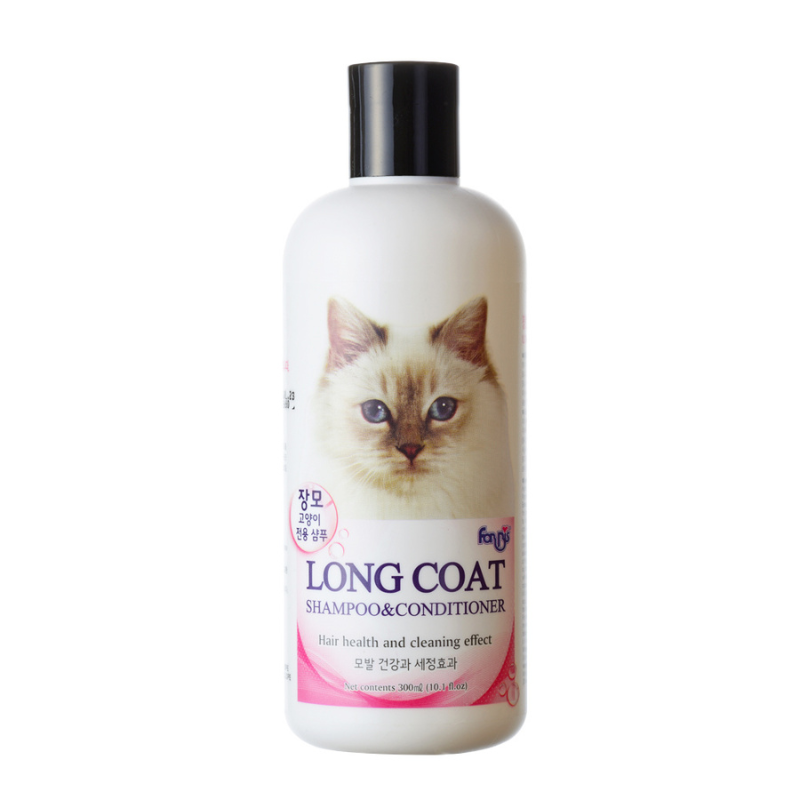Forcans Long Coat Cat Shampoo & Conditioner - 300ml – Super Paws