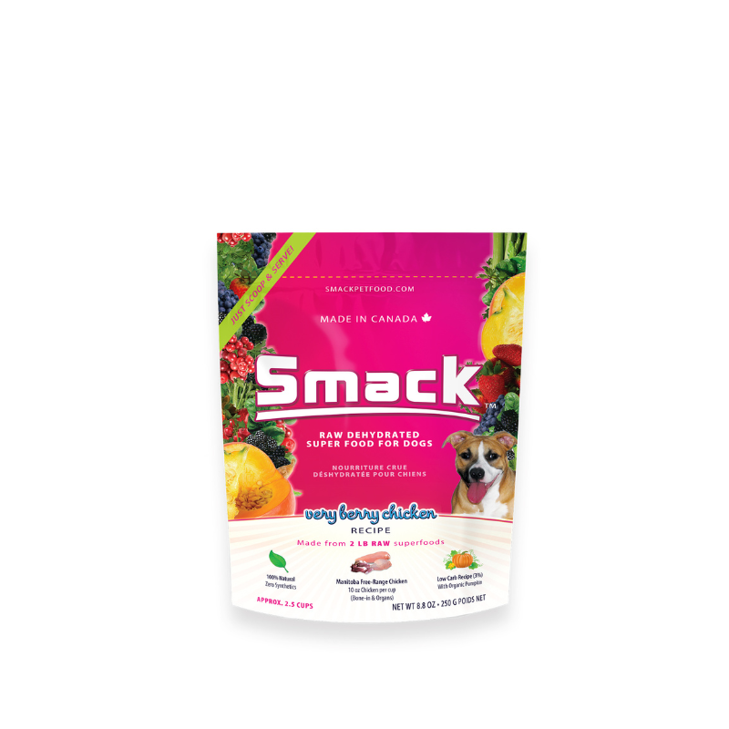 Smack Very Berry Chicken Main Meal For Dogs [2 Sizes] – Super Paws